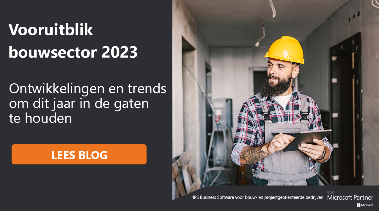 Belangrijke trends in de bouwsector voor 2023 | 4PS Belgium