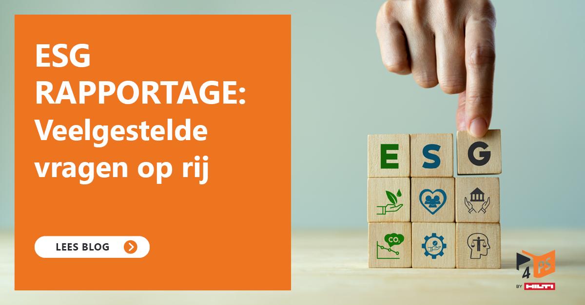 ESG rapportage: enkele veelgestelde vragen op een rij - 4PS België